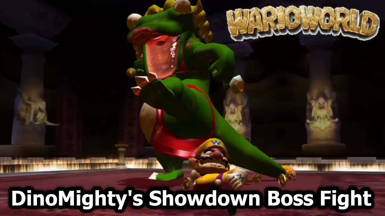 DinoMighty's Showdown Boss Fight - Wario World - YouTube