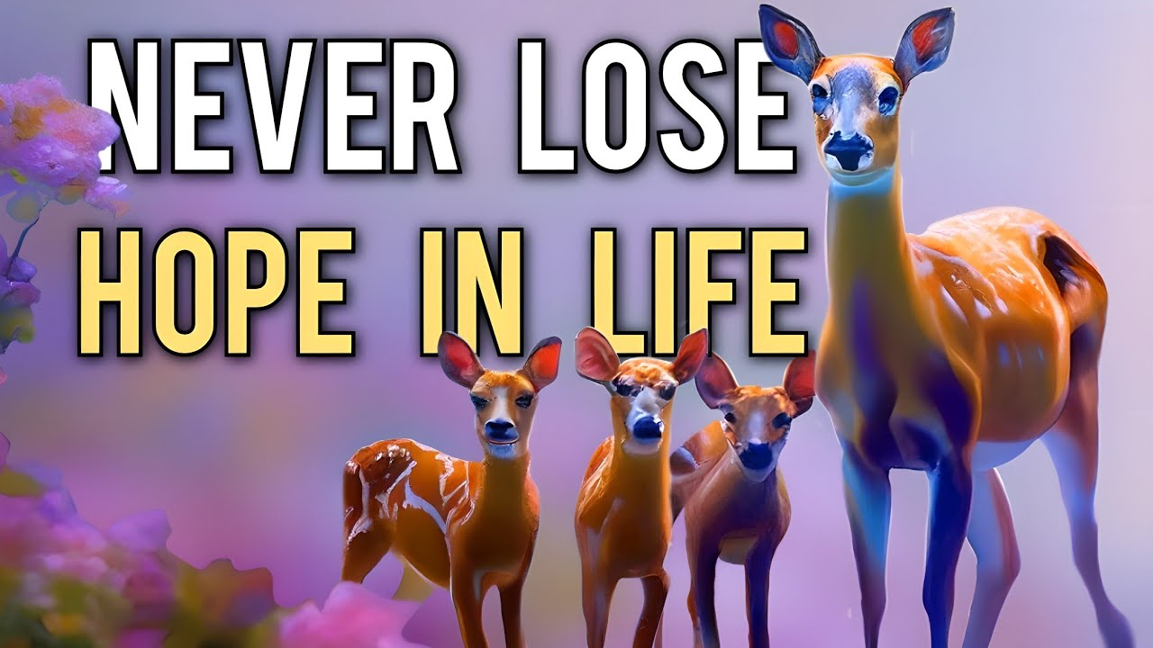 The Courageous Deer A Tale of Hope and Triumph you will never lose hope ...