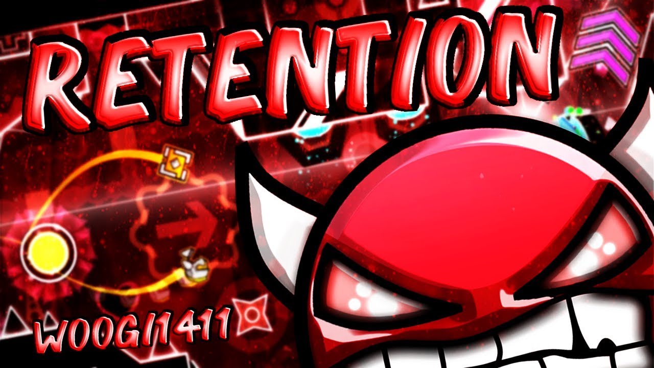 Geometry Dash (Retention) + 3 coins/Nitram4 MASS.... - YouTube
