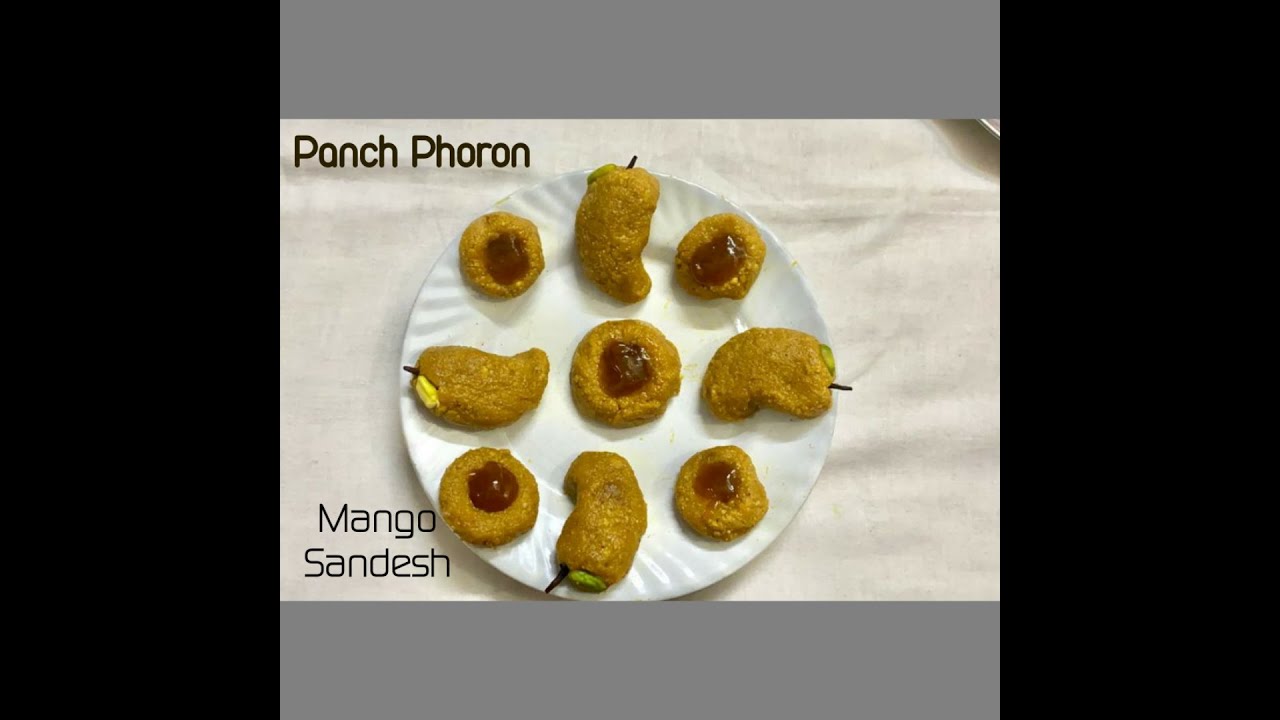 Mango Sandesh || Bengali Aam Sandesh Recipe || How to Make Mango ...