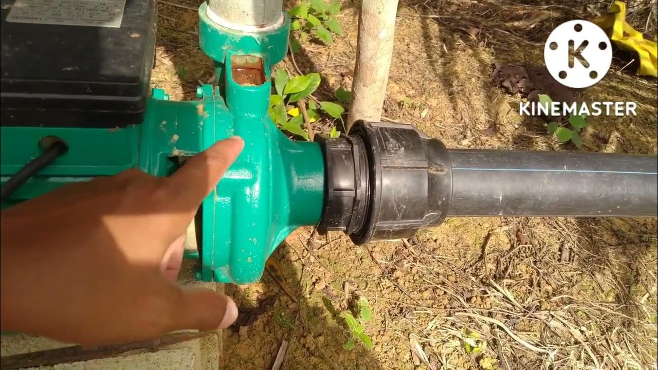 Tips pasang & guna Pam Air Elektrik sedut air sungai - YouTube