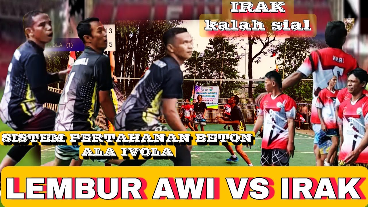 IVOLA VS IRAK‼️ Pertandingan super ketat ,IVOLA sukar di tembus‼️Gravis ...