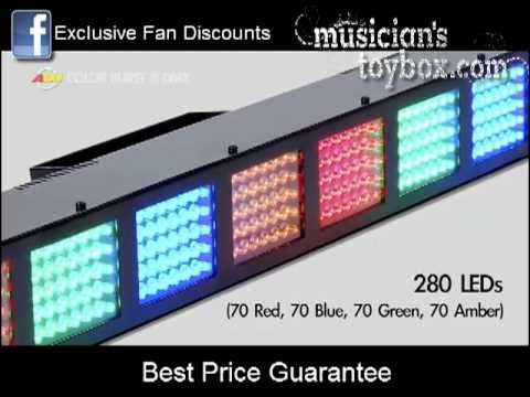 American DJ Color Burst 8 DMX Demo Video - YouTube