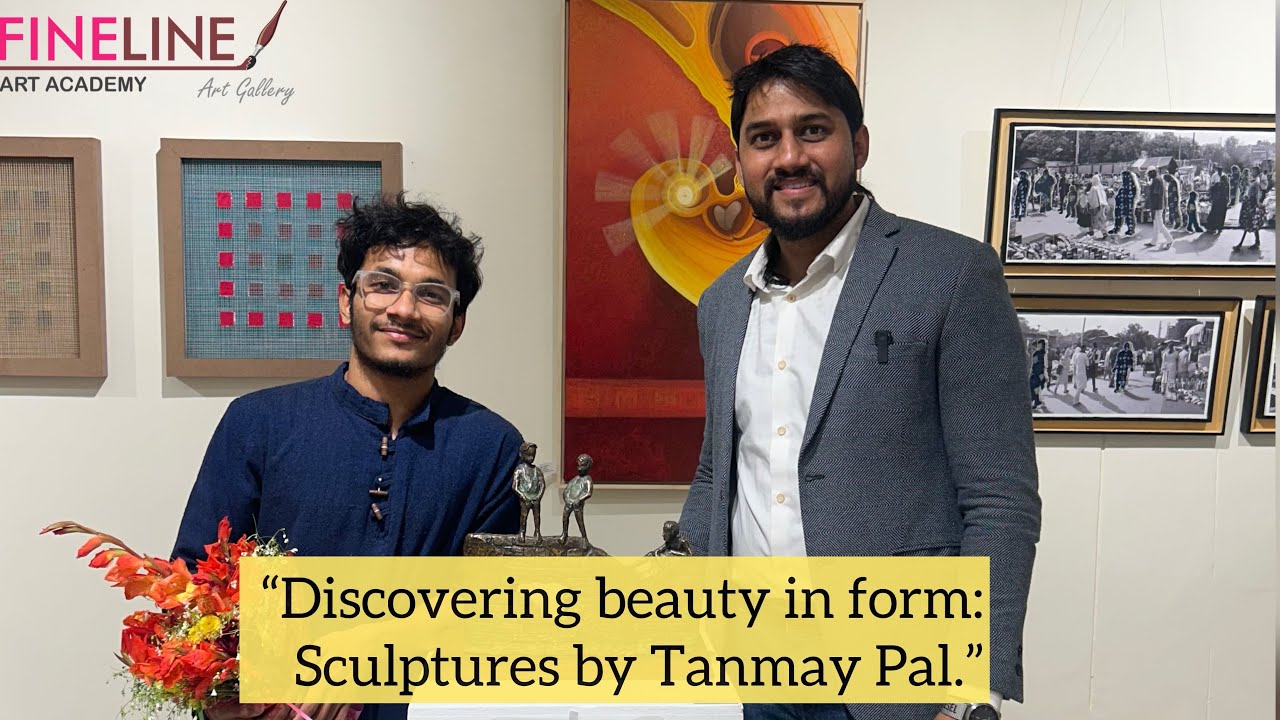 Artist Ashish Deshmukh | Sculptor Tanmay Pal | Fineline Art Academy | College Of Art Delhi - YouTube