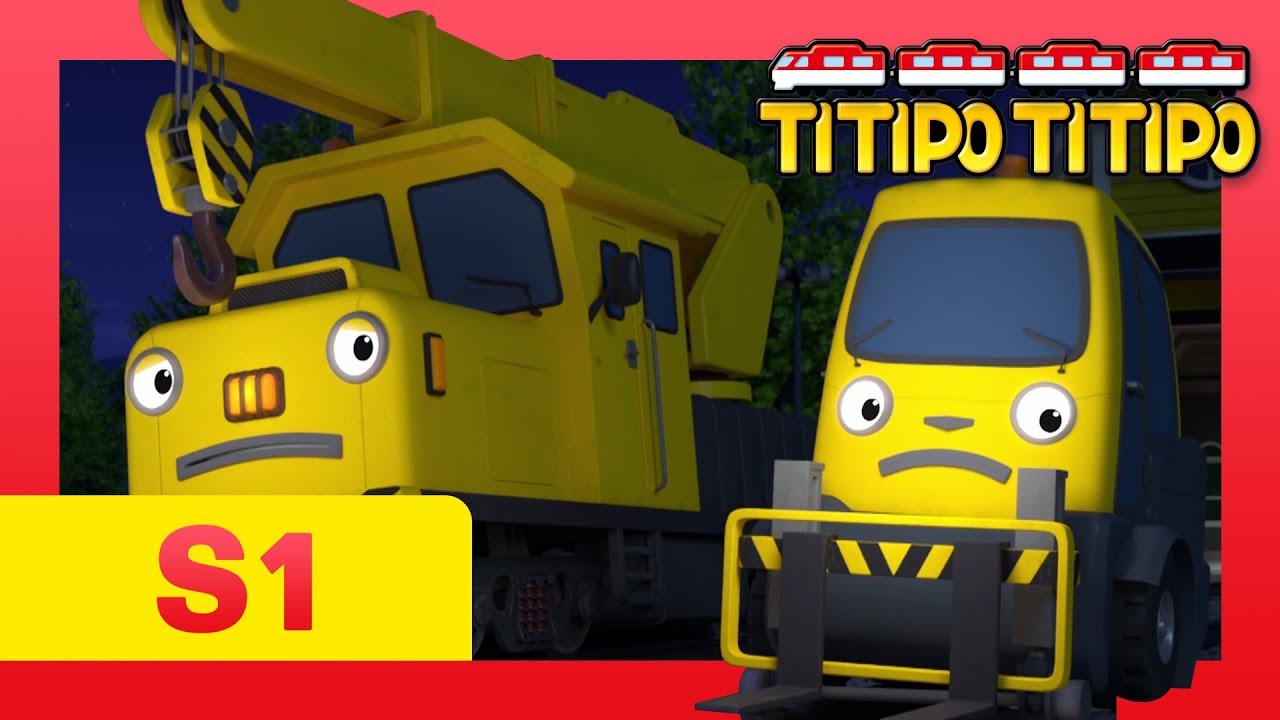 TITIPO S1 EP12 l Titipo envies Fix and Lift?! l Trains for kids l ...
