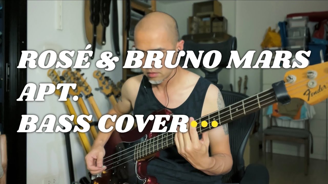 Fender Nate Mendel Precision Bass - @roses_are_rosie & @brunomars: APT ...