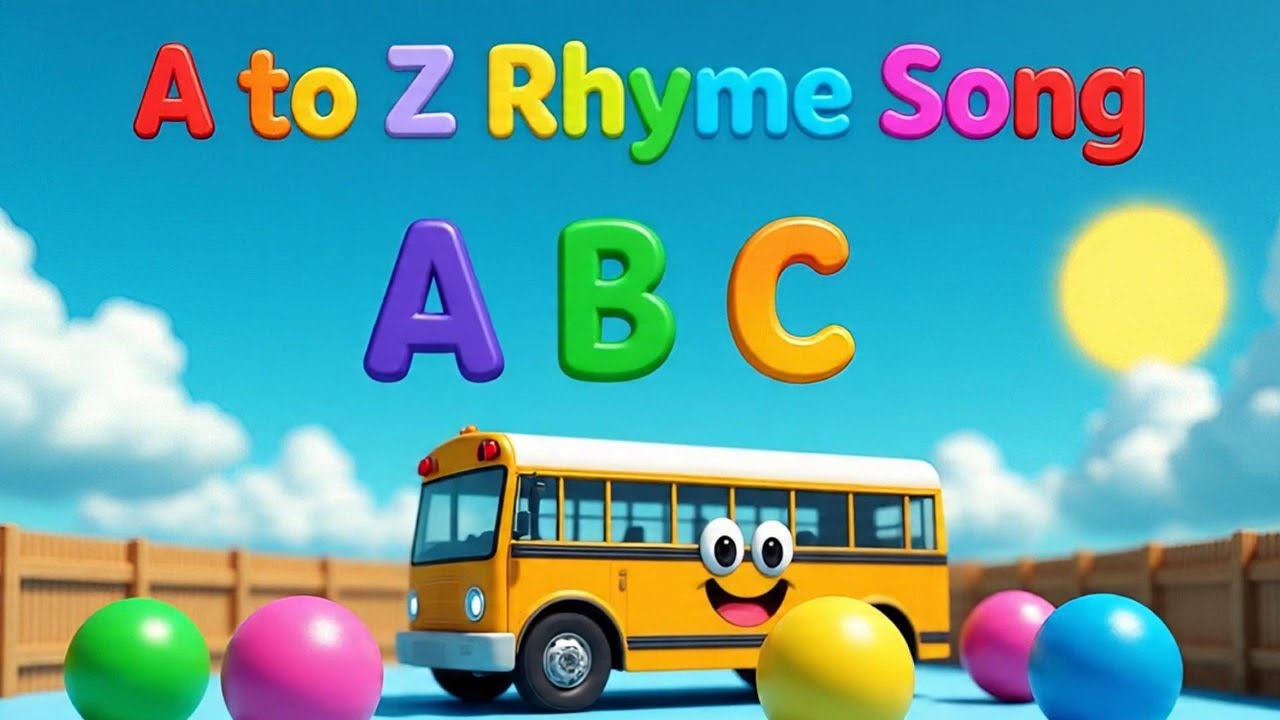 A to Z Rhyme Song | ABC song | Learn ABC Alphabet for Children - YouTube