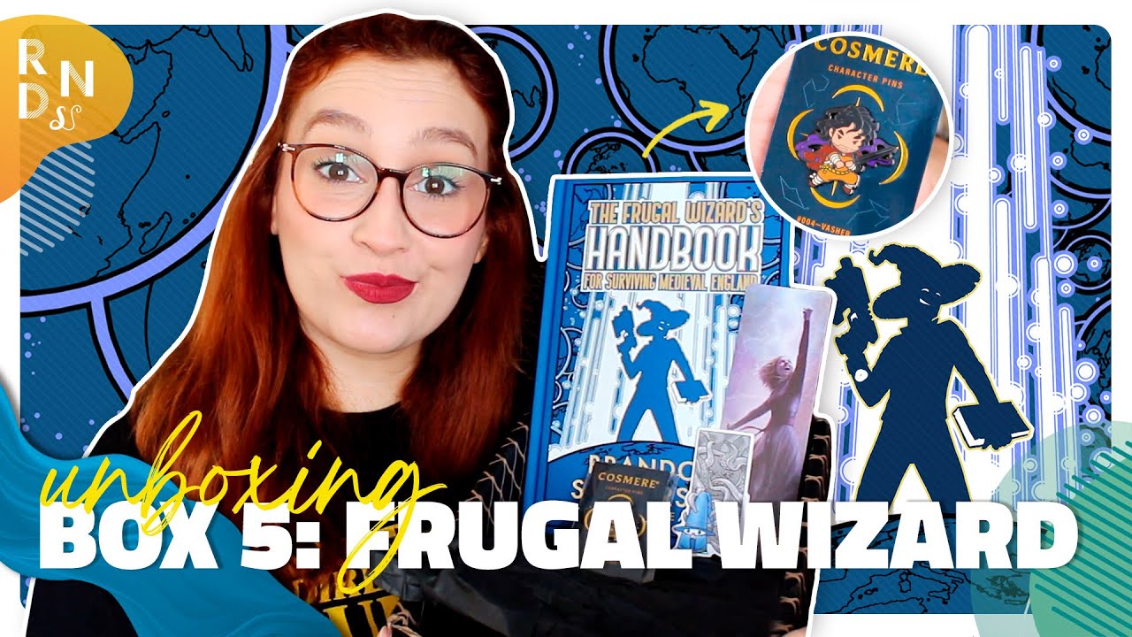 UNBOXING 5: THE FRUGAL WIZARD'S HANDBOOK FOR SURVIVING MEDIEVAL ENGLAND - A YEAR OF SANDERSON ...