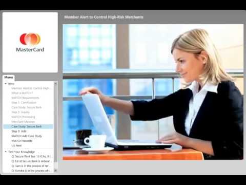 MasterCard MATCH Module 1 - YouTube