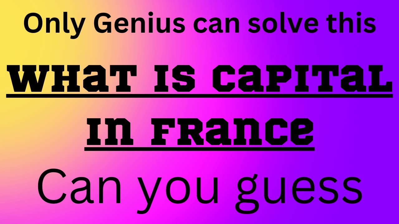 Only Genius can solve these 25 tricky riddles // riddles with answers ...