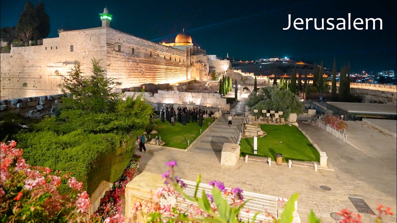 Real Situation in Jerusalem After Dark. From the Bustling Center to the ...