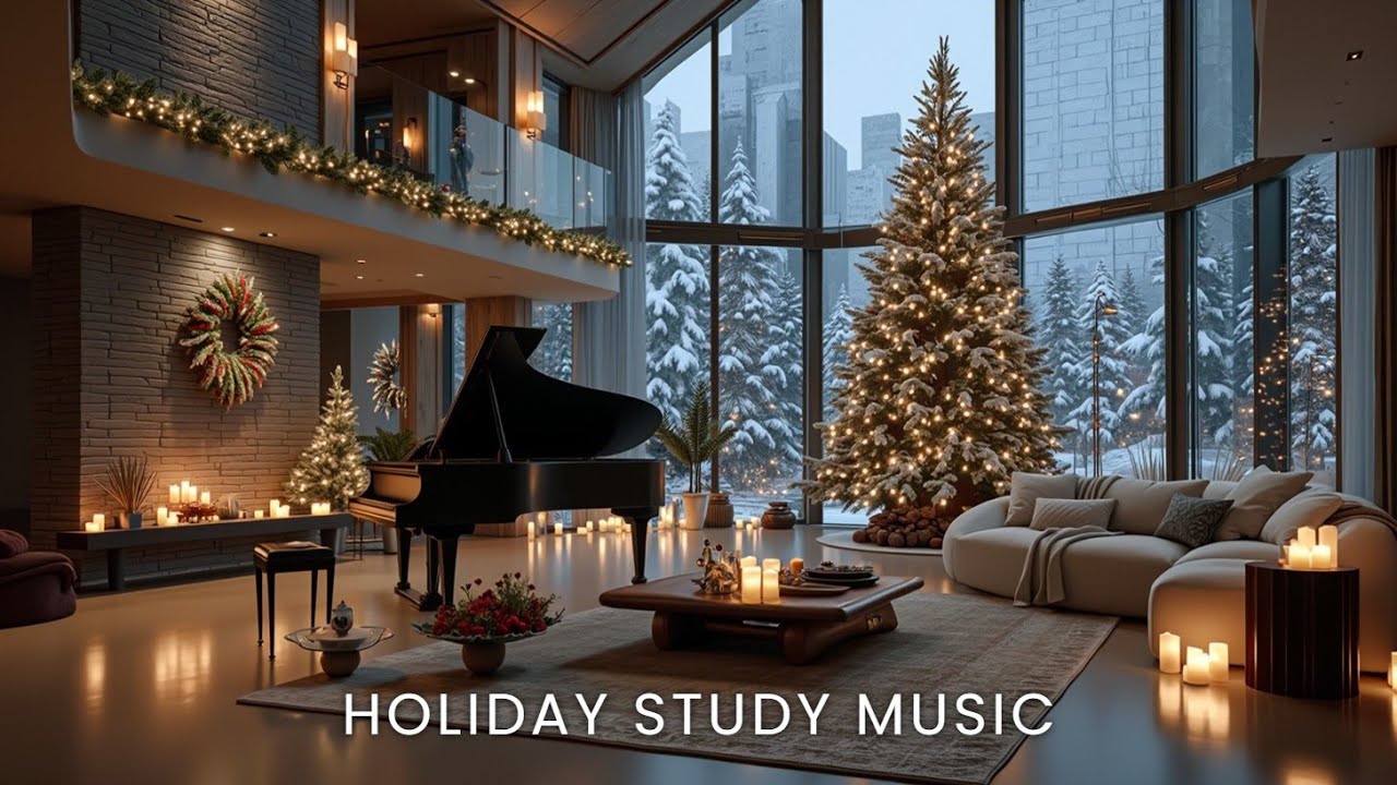 1 Hour Christmas Piano 2025 | Relaxing Holiday Background Music for ...