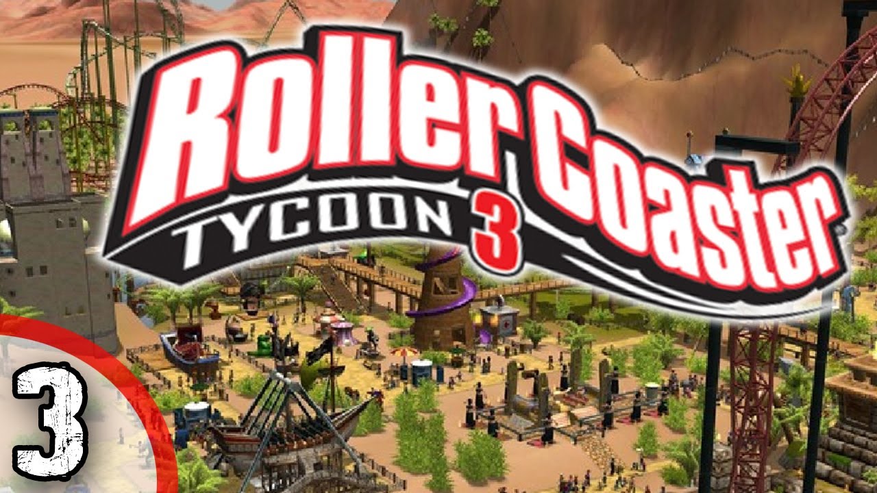 RollerCoaster Tycoon 3 (RCT3) - 3 'Mooie bloemetje - YouTube