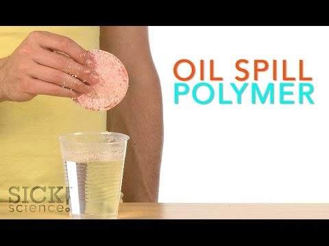 Oil Spill Polymer - Sick Science! #196 - Video Kidibot