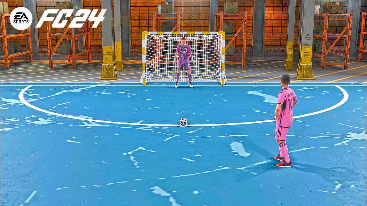 Futsal - Inter Miami vs Man City - Messi vs Haaland - YouTube