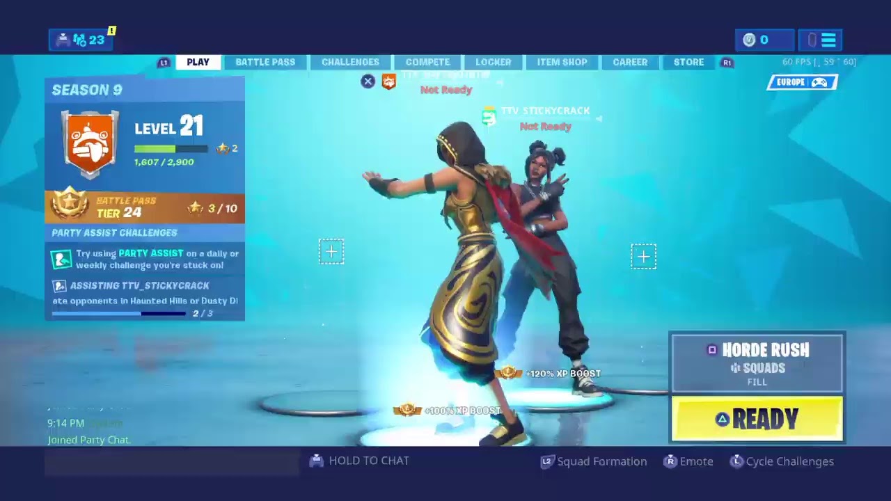 [LIVE] Fortnite SandStorm Skin Gameplay - YouTube