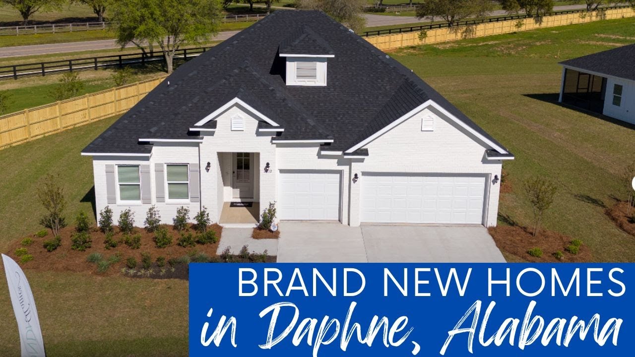 Hope Vineyard Model Home Tour in Daphne, Alabama | Brand New Homes for ...