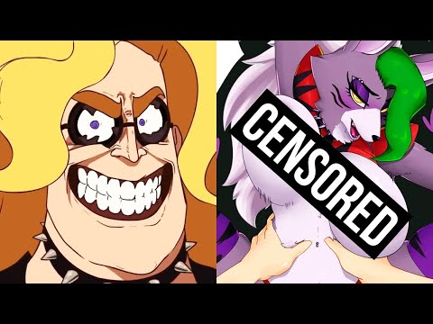 Mr Incredible Becoming Canny (Roxanne Wolf FULL) FNAF Animation