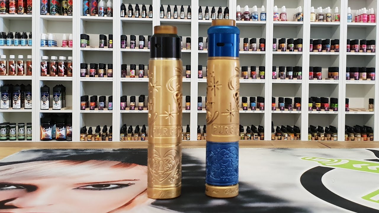 Purge Pandora Blue Mega Clone #VAPEASTRA - YouTube