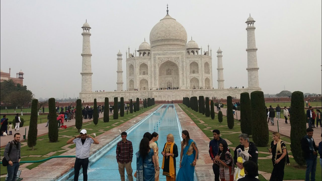 Taj Mahal, Agra, India, in 4k Ultra HD - YouTube