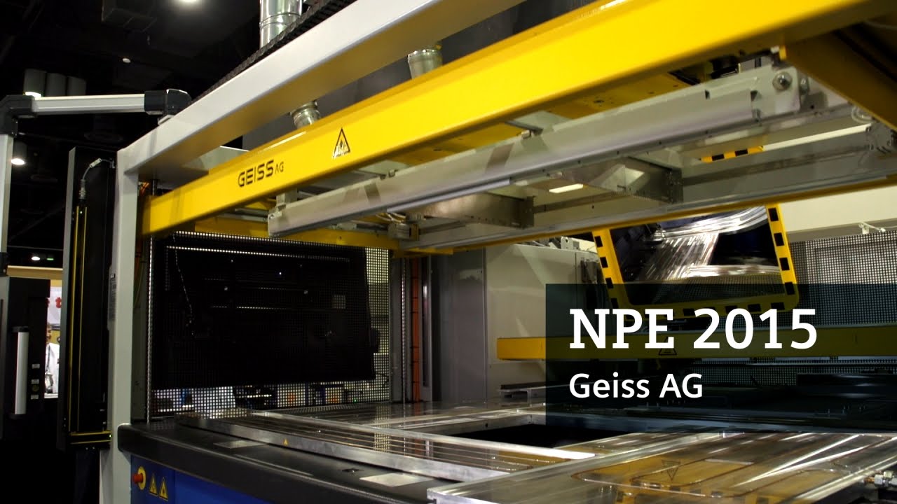 Geiss T10 Thermal Forming Machine - YouTube