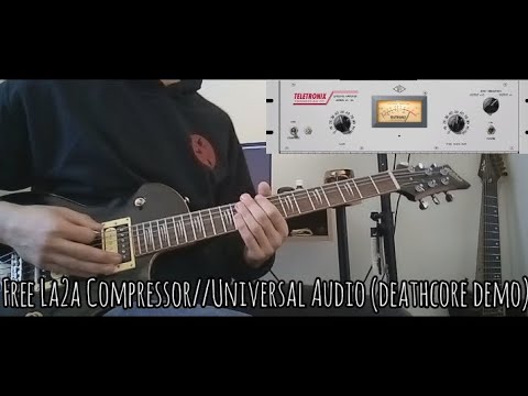 Free La2a Compressor//Universal Audio (Deathcore Demo) #free #metal # ...