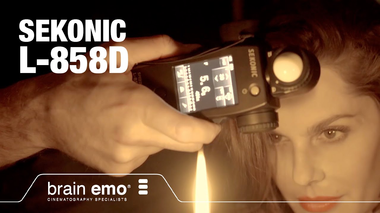 Brain Emo / Sekonic L 858D for Cinematographers - YouTube