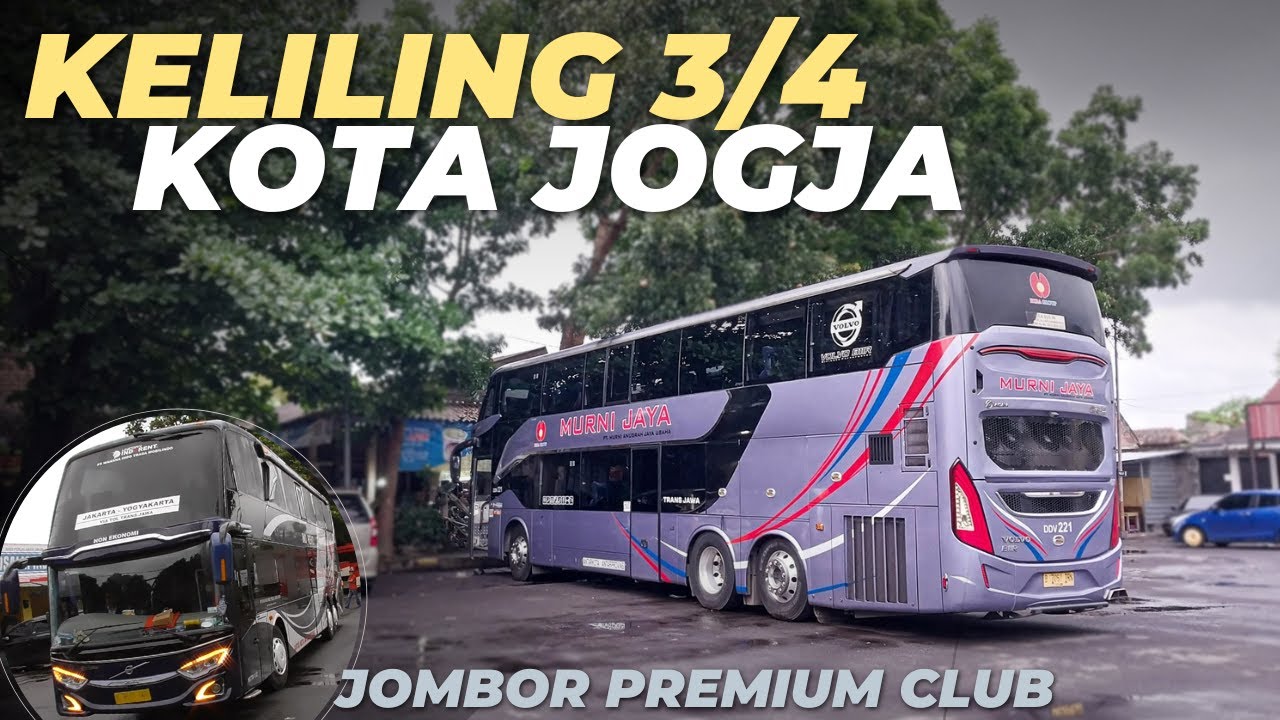 PERTAMA KALI NAIK DOUBLE DECKER MURNI JAYA, BERDUA - YouTube
