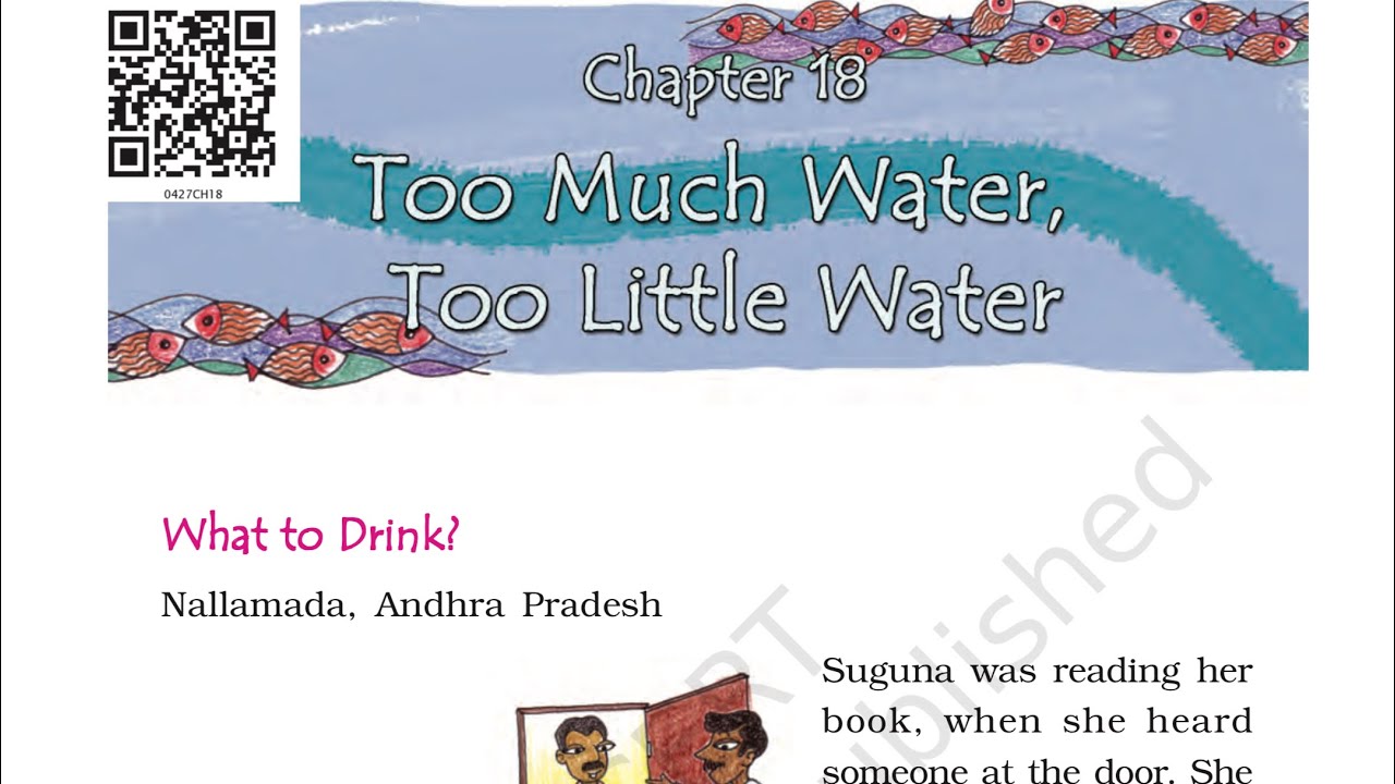 Class 4, EVS, Chapter 18 Too Much Water, Too Little Water solution with ...