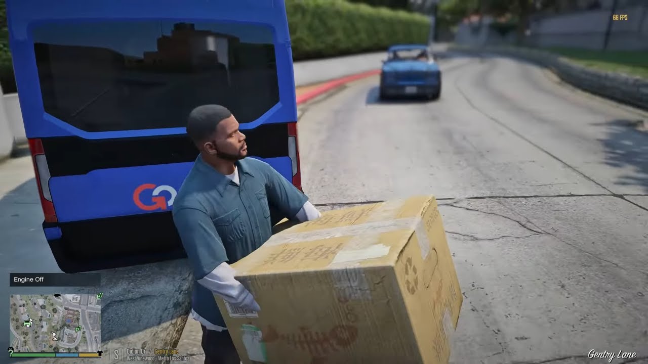 Gta 5 Let's Go To Work! GO Postal City Delivery Job #gta #gta5 # ...