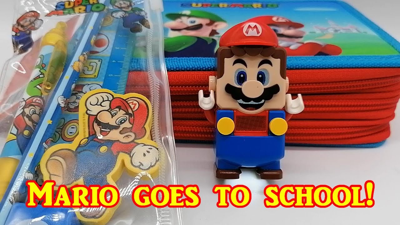 LEGO® Super Mario goes to School! With his new Super Mario school ...