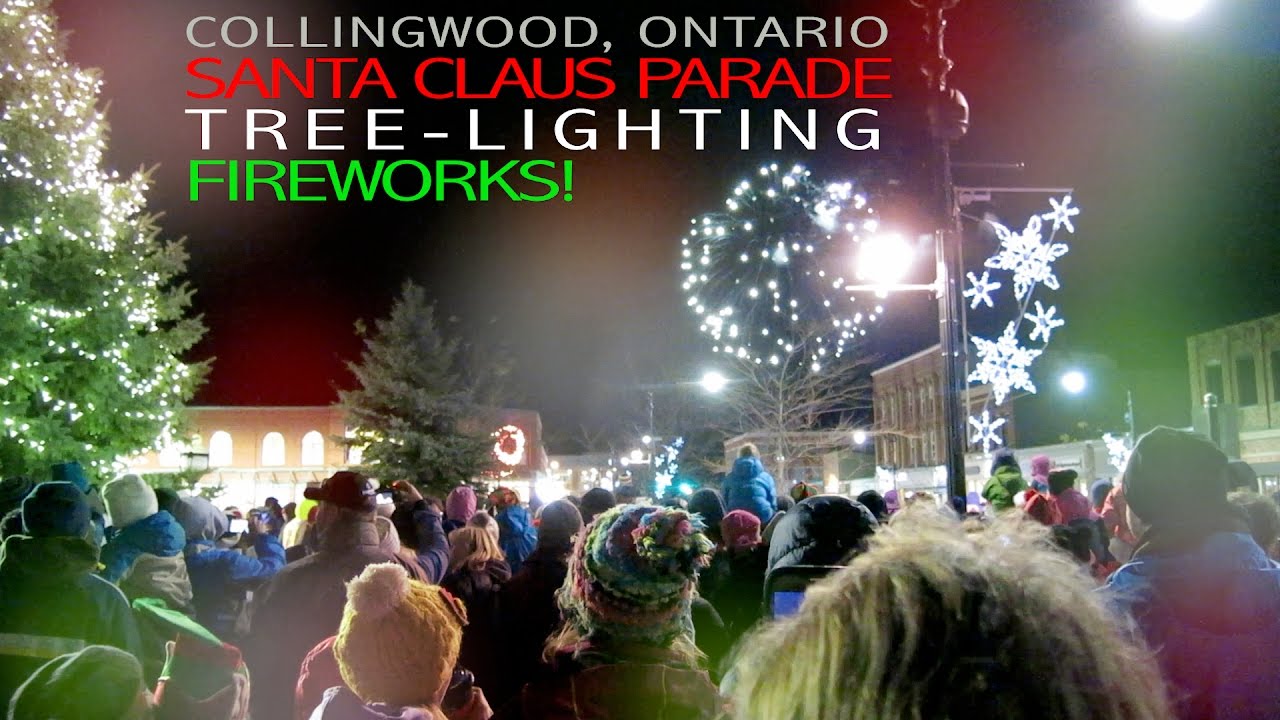 Collingwood Santa Claus Parade, Tree Lighting and Fireworks : November ...