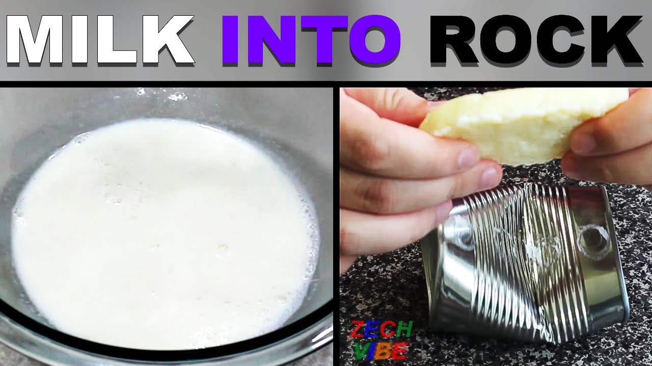 How to make a Lava Lamp & Milk into Rocks at Home Science Experiments ...