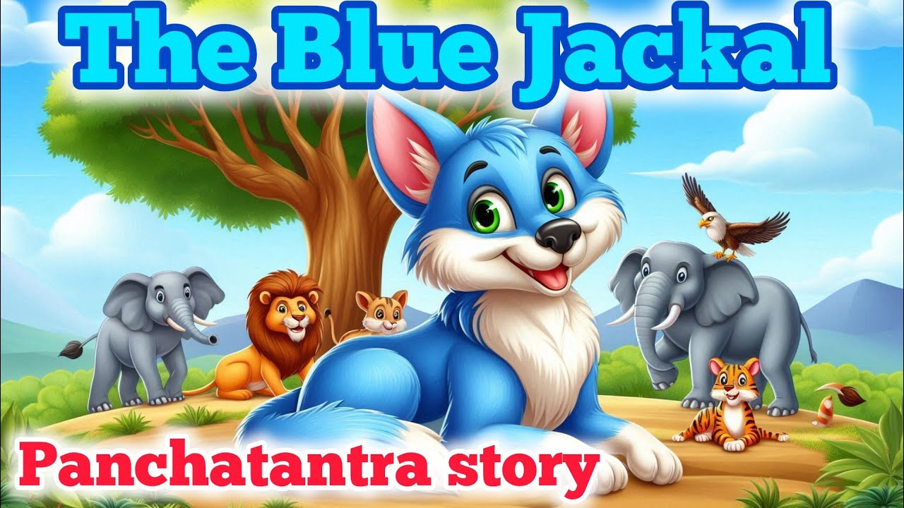 Blue Jackal | Panchatantra Story | Moral Stories for Kids | English ...