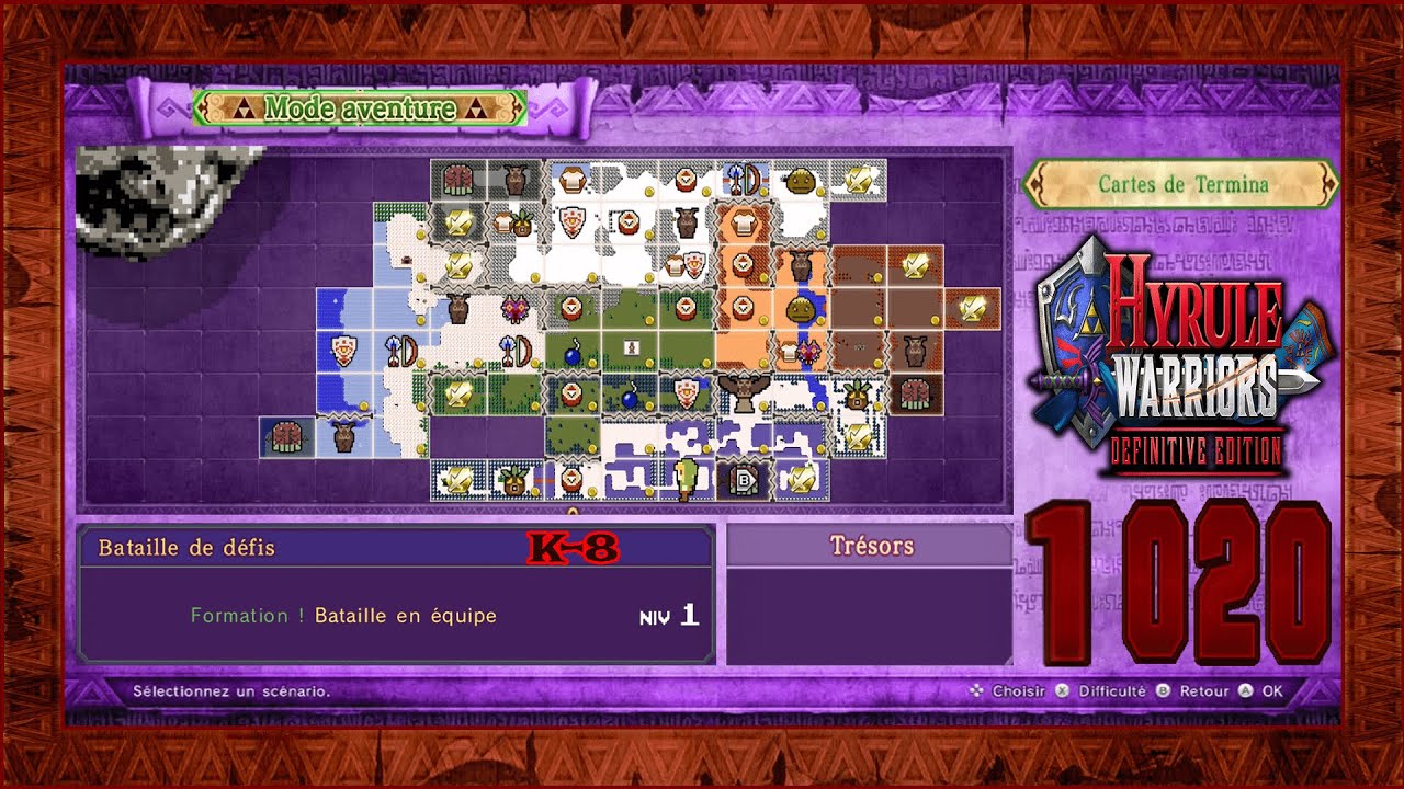 Hyrule Warriors Definitive Edition Carte De Termina K 8 1020 Youtube