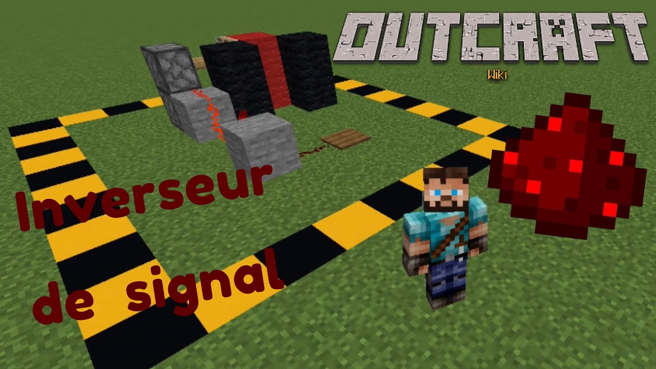 Inverseur de signal Redstone -Le guide de Redstone- ( ep 1 ) - YouTube