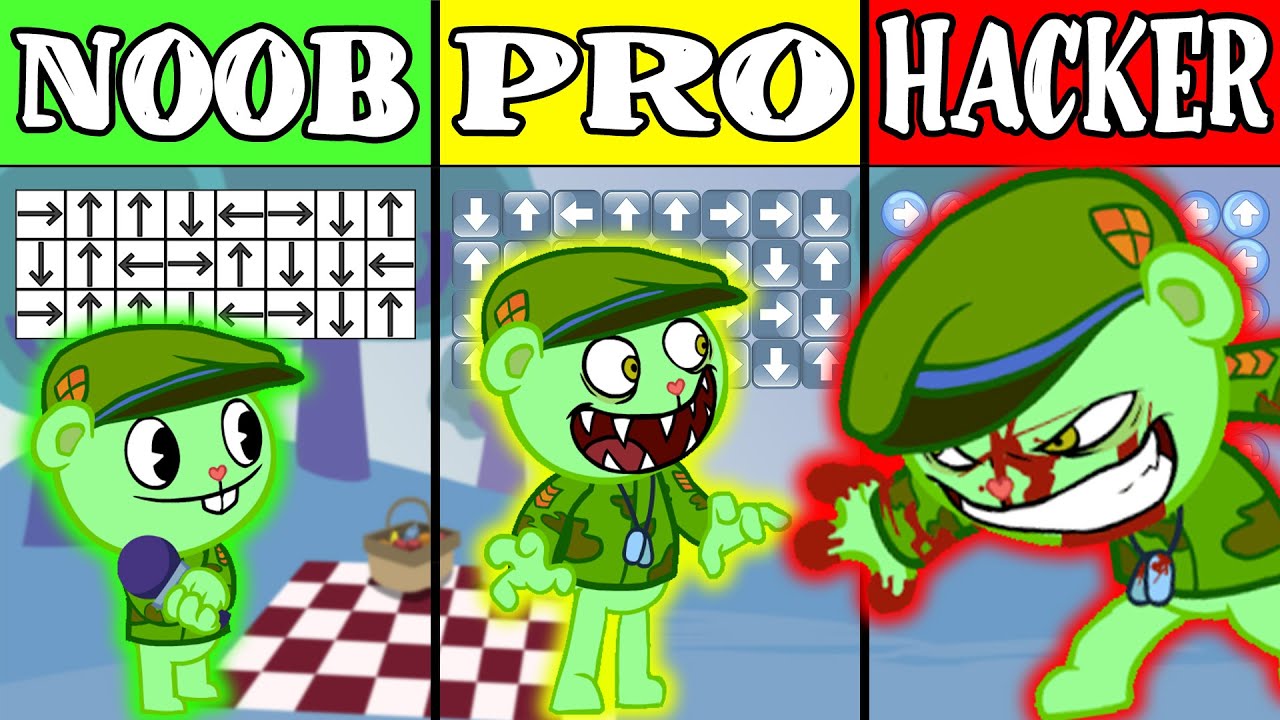 FNF Character Test | Gameplay VS Playground | Flippy Evolution | Happy ...