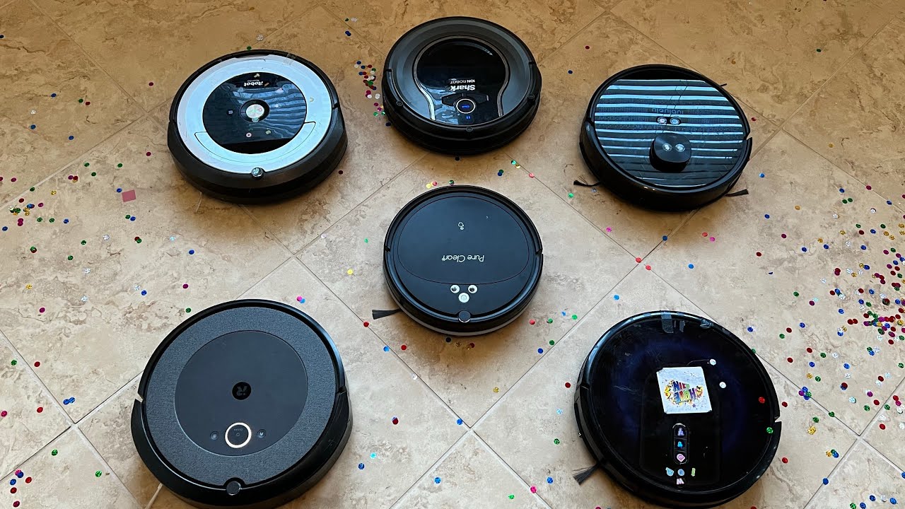 Traveling Roomba throws a cleaning party! Part 2 - YouTube