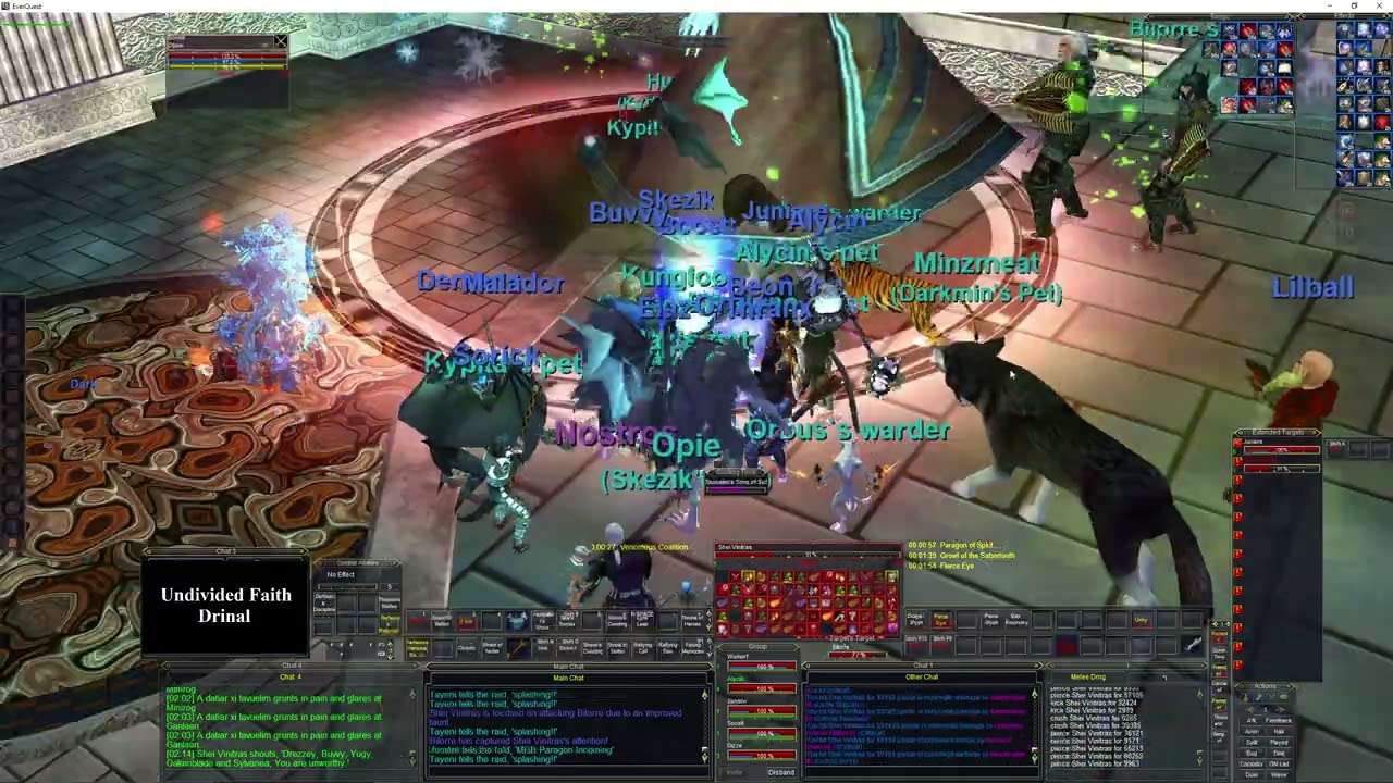 Everquest Shei Vinitras Raid 8/16 - YouTube