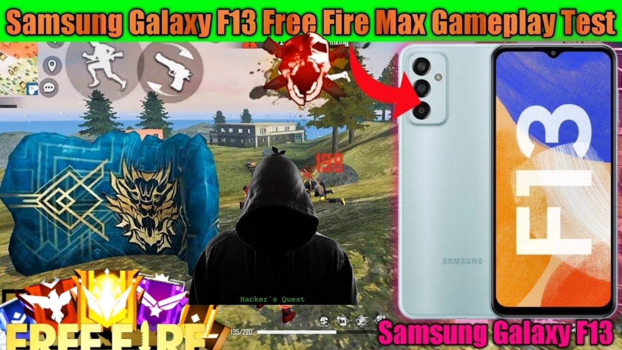 Samsung F13 Free Fire Max gameplay Test ️💫 - YouTube