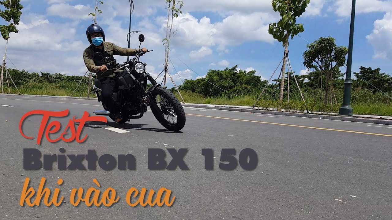 Brixton BX 150 test ôm cua - Countersteering - Test Ride | MinC ...