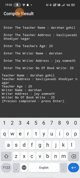 Multiple inheritance program with cpp with oops - YouTube