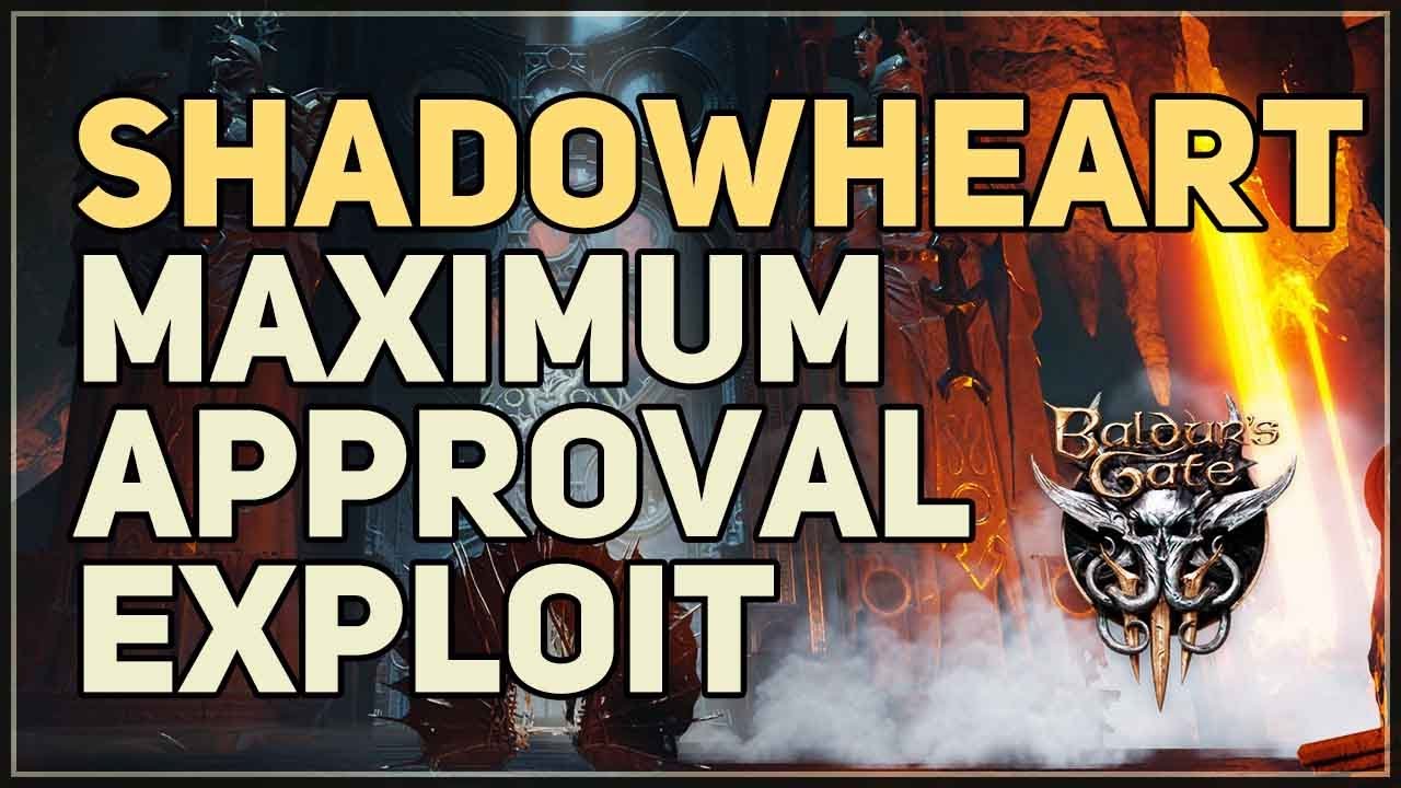 Shadowheart Approval Exploit Baldur's Gate 3 - YouTube