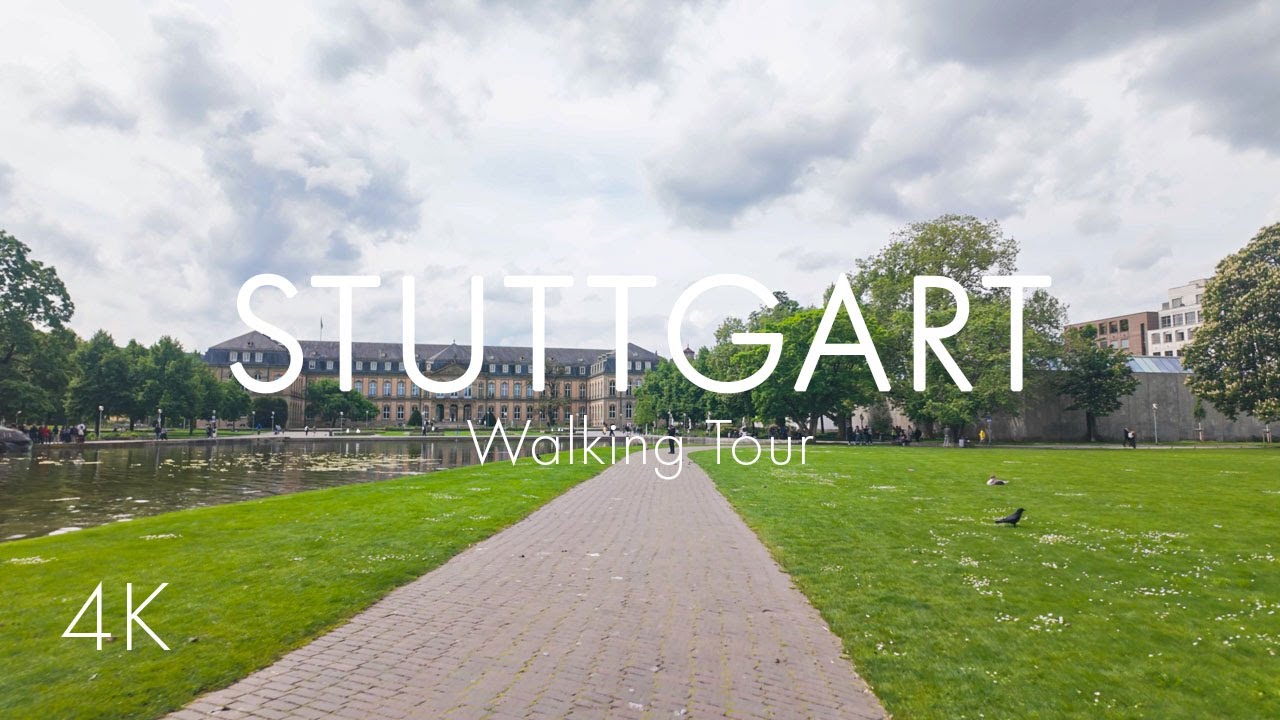 Stuttgart | City Center | Walking Tour | 4K - YouTube