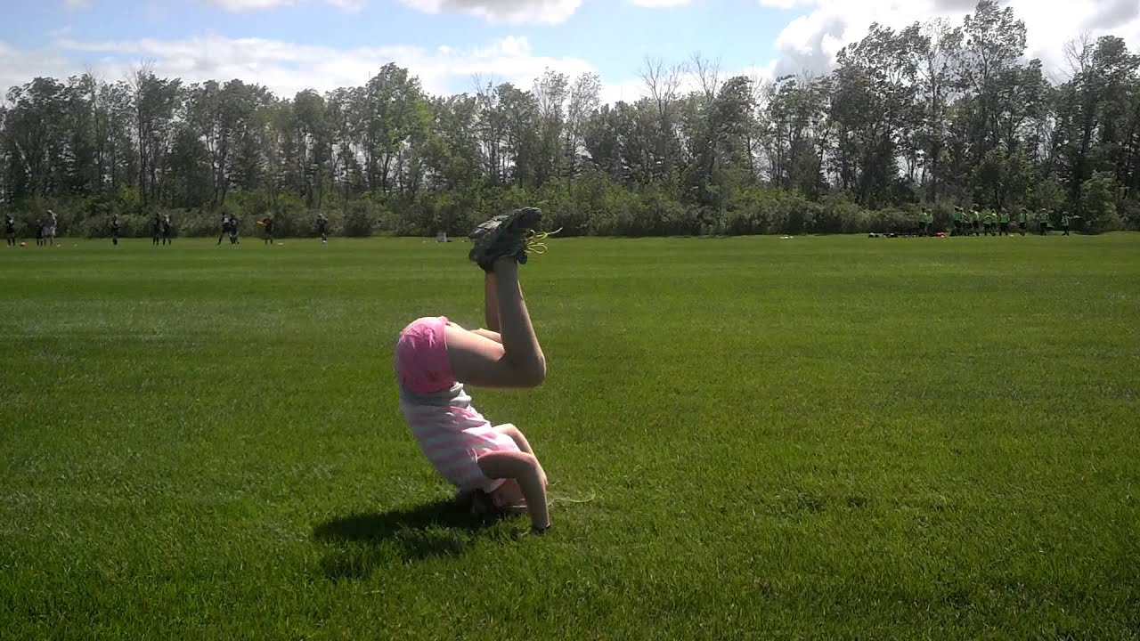Gymnastics Practice Routine - YouTube