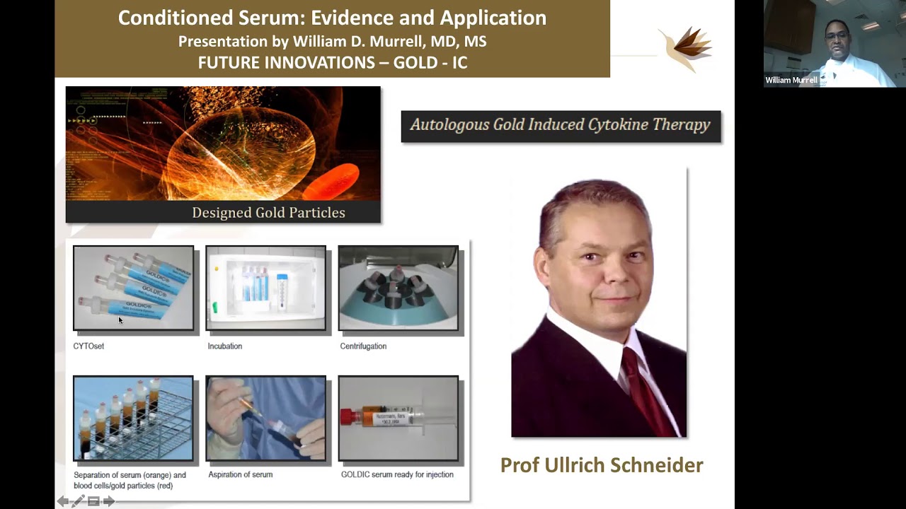 Dr. William Murrell talks about Goldic Cytokine! - YouTube