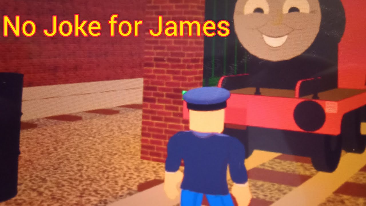 Thomas and Friends remakes No Joke for James - YouTube