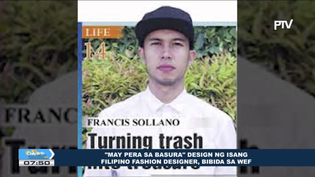 'May pera sa basura' design ng isang Filipino fashion designer, bibida ...