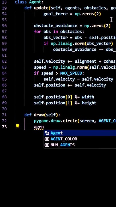 Realistic Swarm Intelligence Simulation in Python! 😲 - YouTube