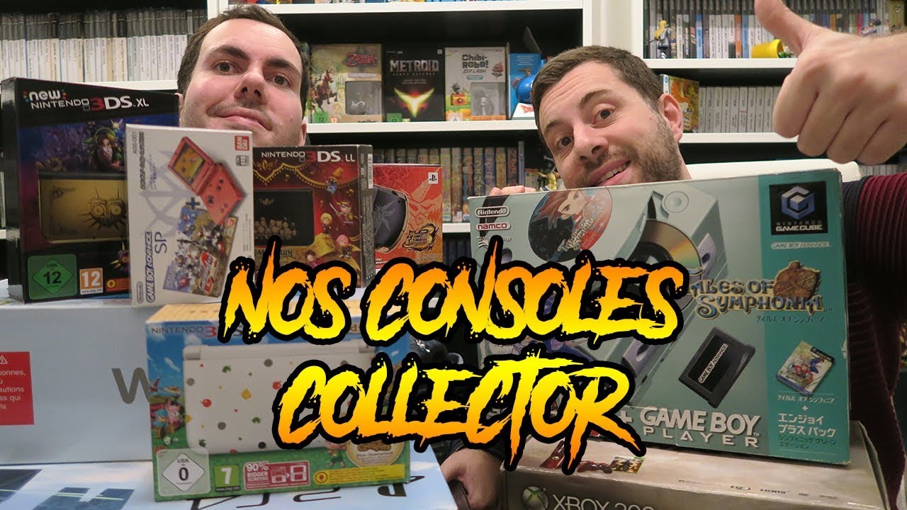 PRÉSENTATION DE NOS CONSOLES COLLECTOR - YouTube